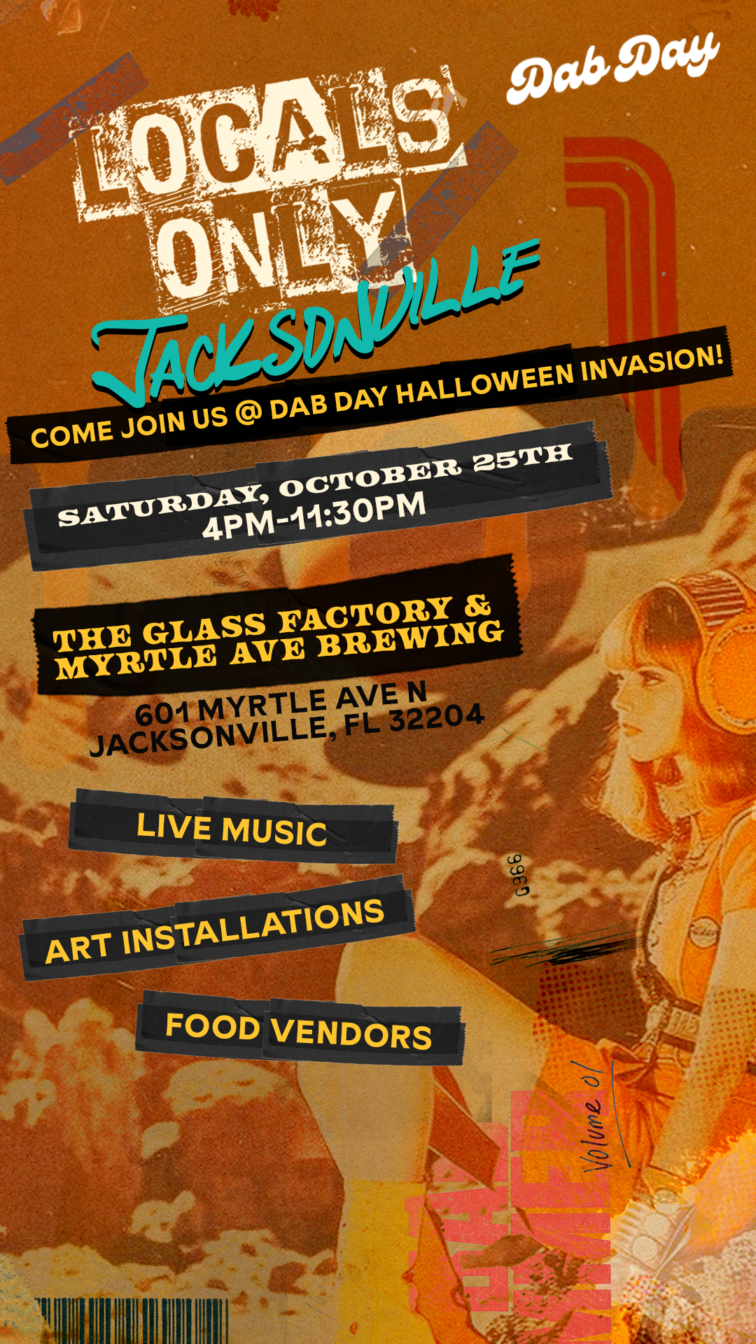 Dab Day Halloween Invasion with Jacksonville Sunburn - Sunburn Cannabis