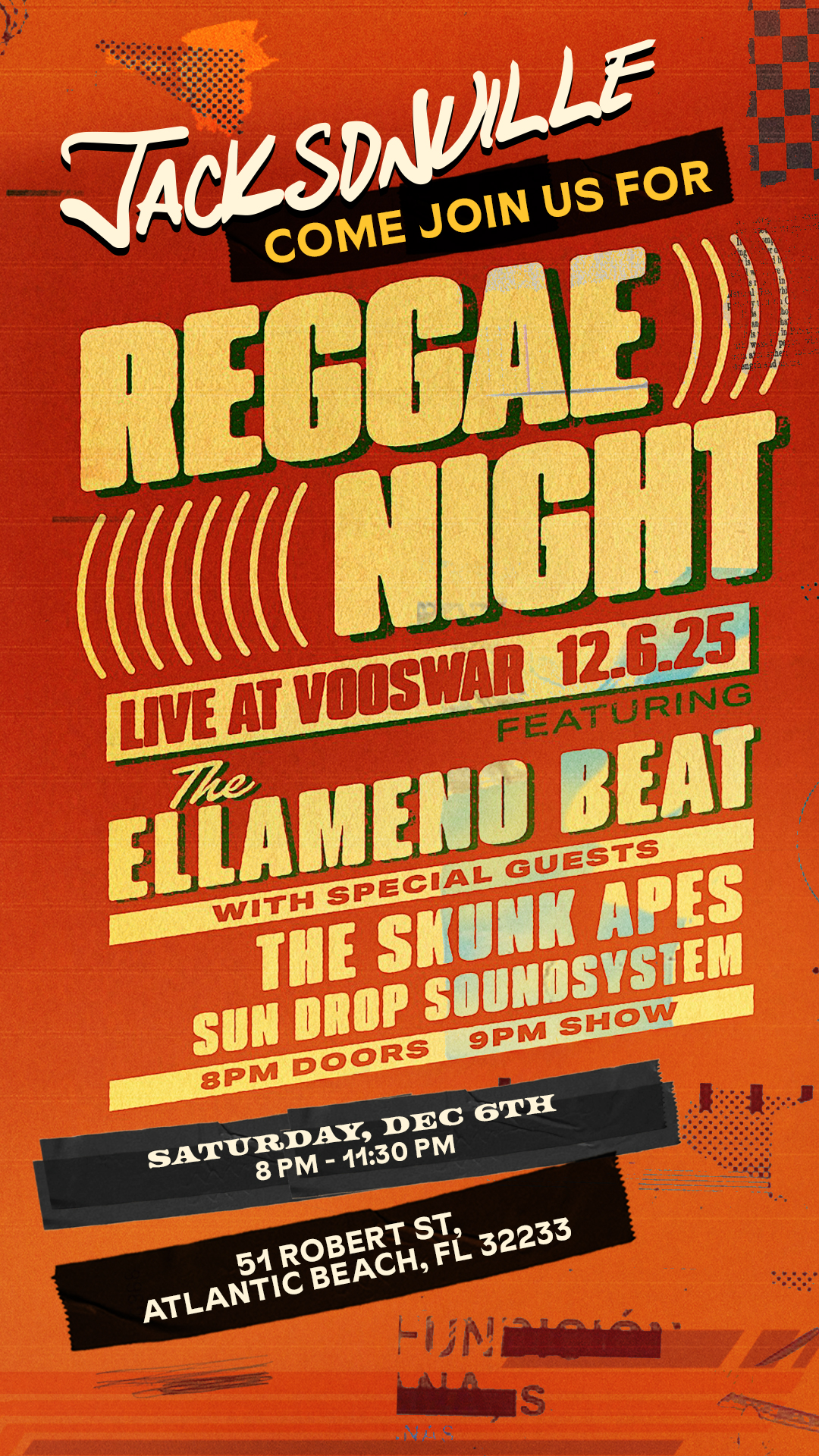 Sunburn Rockin' @ Vooswar Reggae Night - Sunburn Cannabis